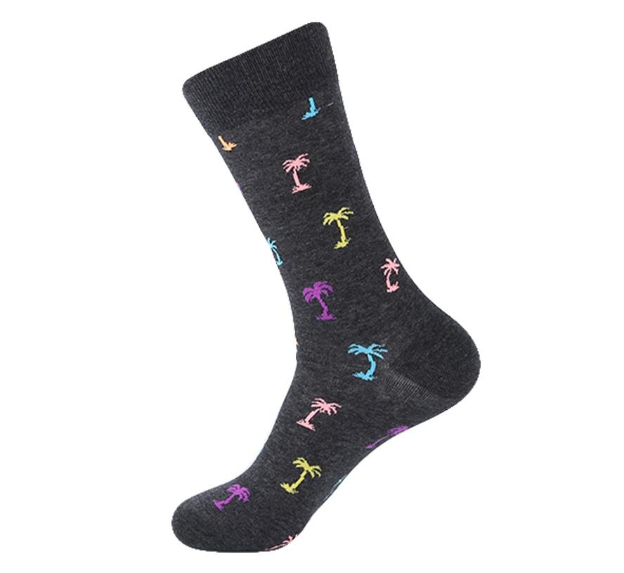 Coloured Palm Tree Socks | SOCK INFUSIONS